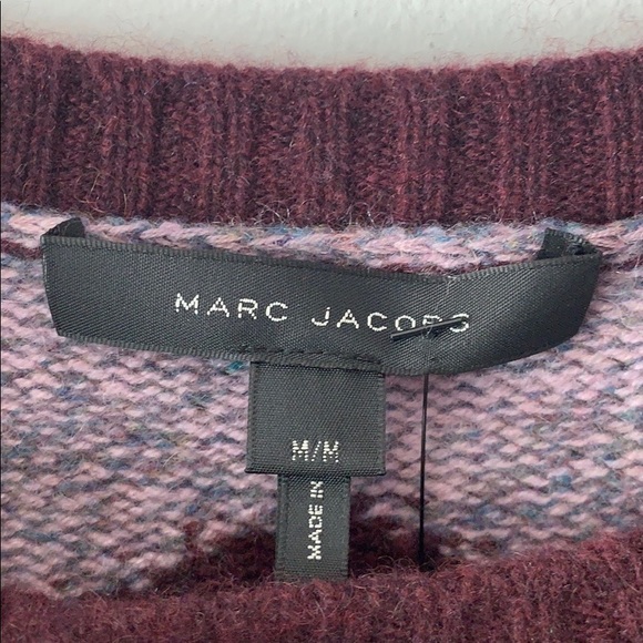 Marc Jacobs | Sweaters | Marc Jacobs Cashmere Chevron Intarsia Sweater ...